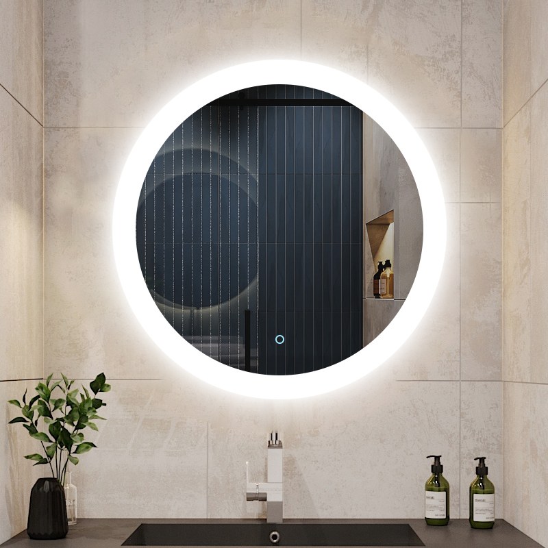 DP320A Dia 76.2cm Round Led Bathroom Mirror