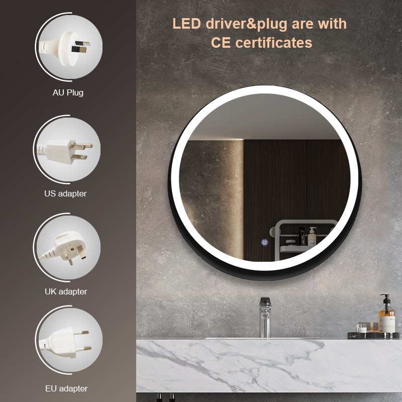 DP-Round-002 Round LED Bathroom Mirror