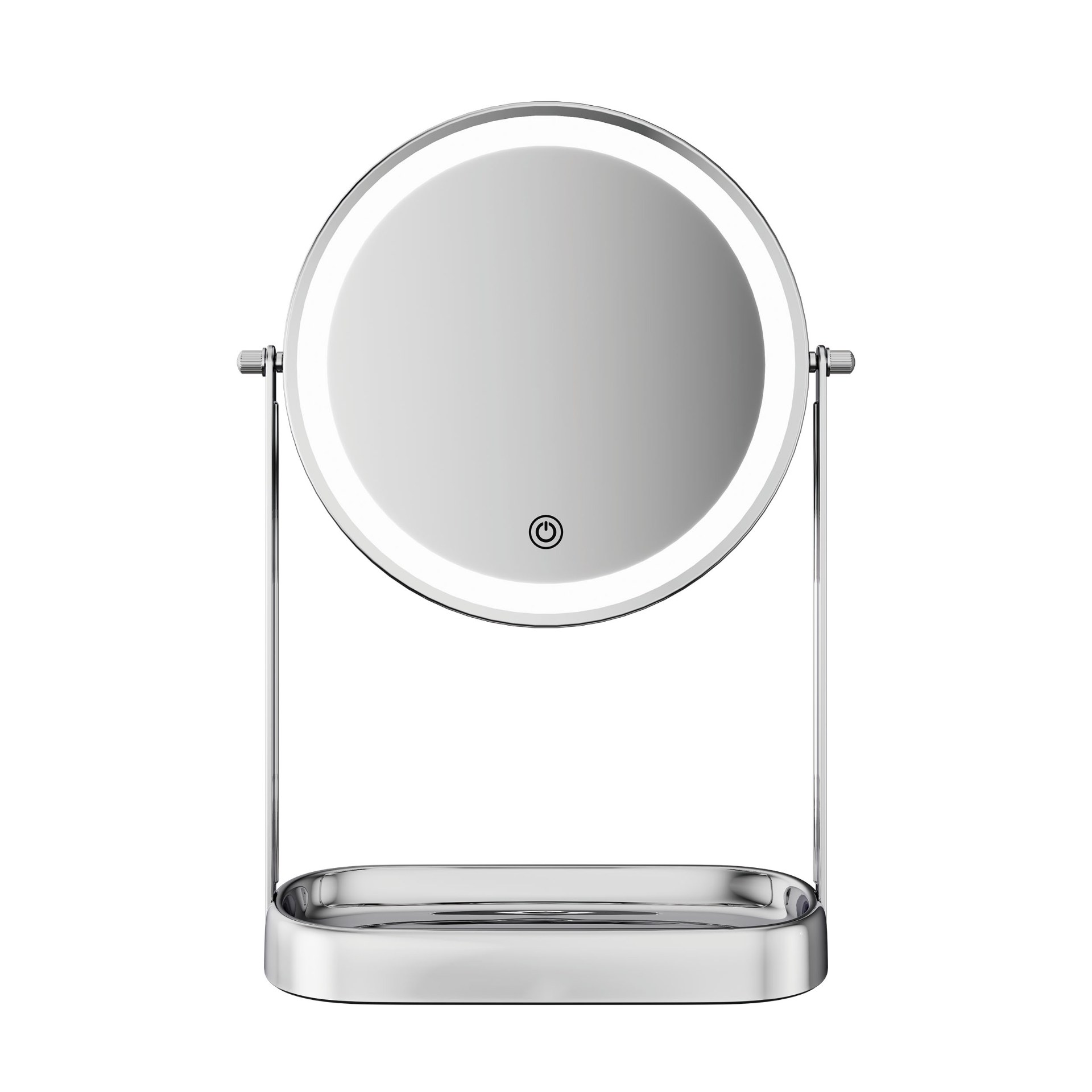 RM413 Double Sided Vanity Mirror With LED Lights - 10X Magnifying ...